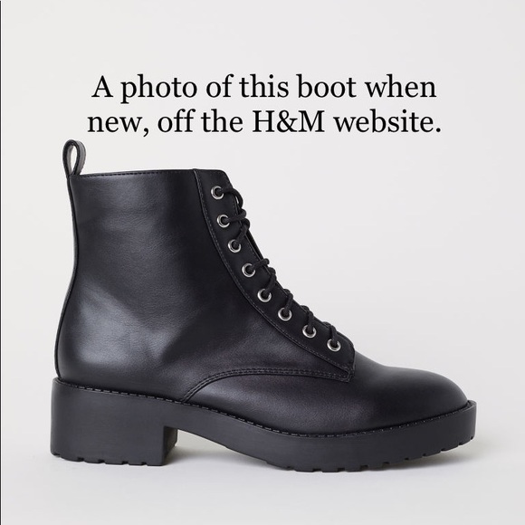 Divided | Shoes | Womens Black Combat Boots | Poshmark
